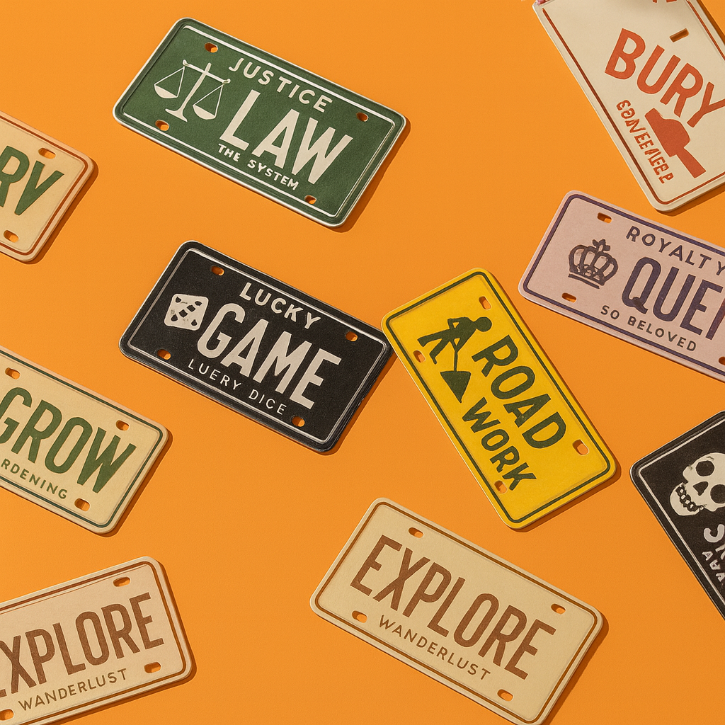 Custom License Plates